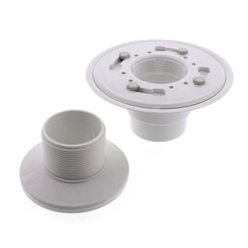42202 - Oatey 42202 - 2" or 3" PVC Shower Drain with Round Snap-Tite ...
