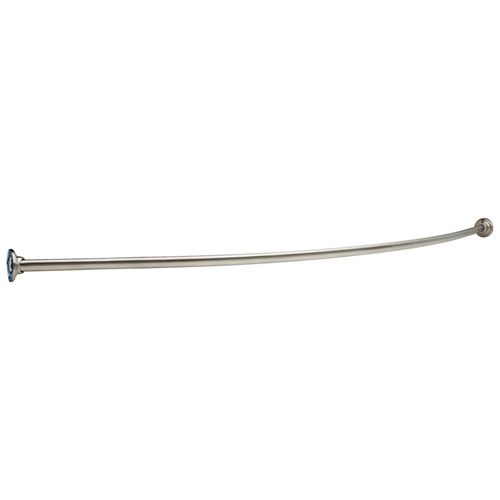 42206-SS - Delta 42206-SS - 1" x 6' Shower Rod with Brackets (6"Bow ...