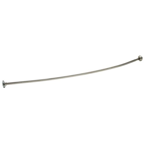 42206 - Delta 42206 - 1" X 6' Curved Shower Rod w/ Brackets, 6" Bow ...