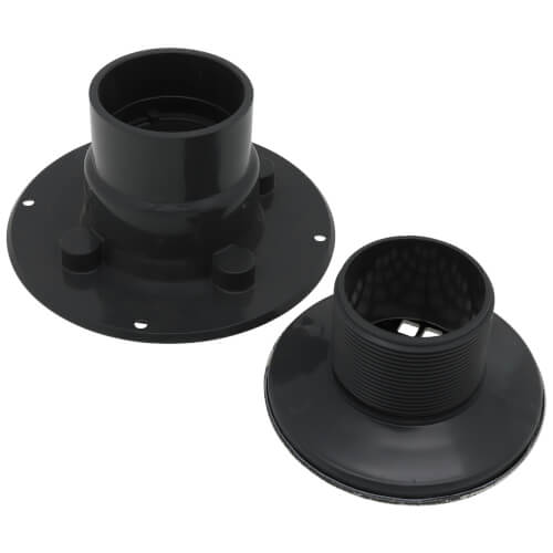 42263 - Oatey 42263 - PVC Round Low Profile Drain Stainless Steel Screw ...