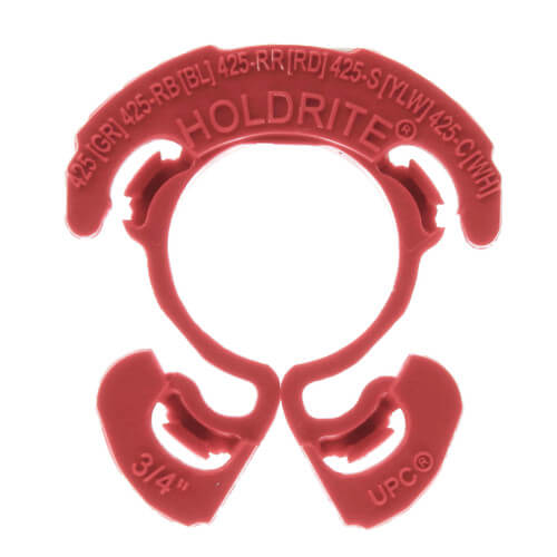 425-RR - Holdrite 425-RR - 3/4" Red Tubing Isolator (UL 94 V2 Rated)