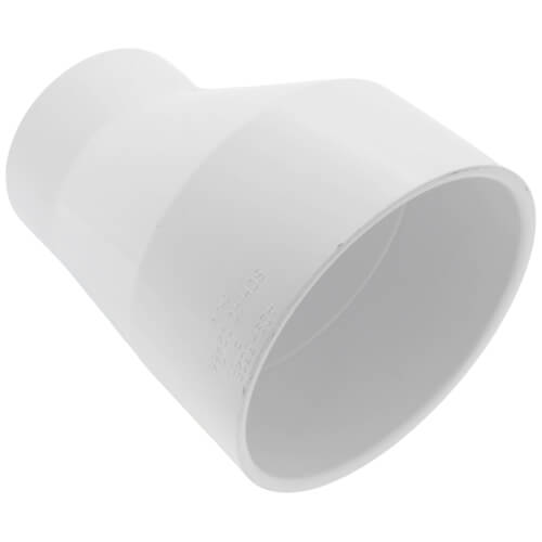 429-532E - 429-532E - 6" x 4" PVC Schedule 40 Eccentric Reducer