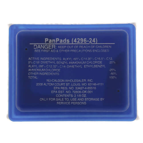 4296-24 - Nu-Calgon 4296-24 - PanPads - Condensate Pan Treatment - 15 tons