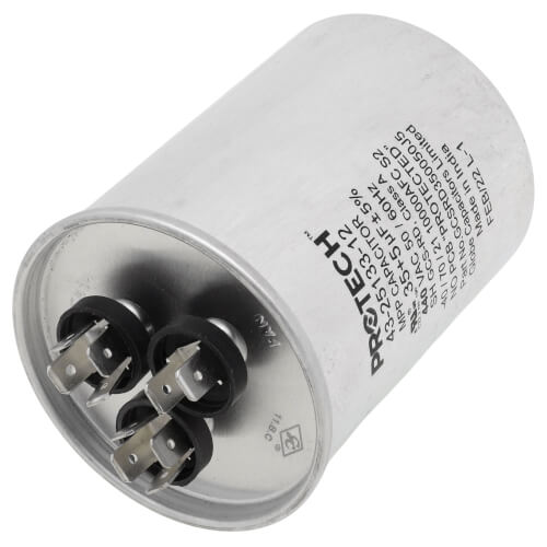 43-25133-12 - Rheem 43-25133-12 - 35/5 MFD Round Dual Run Capacitor ...