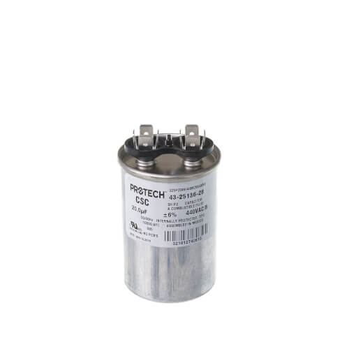 43-25136-28 - Rheem 43-25136-28 - Capacitor - 20/440 Single Round, 43 ...