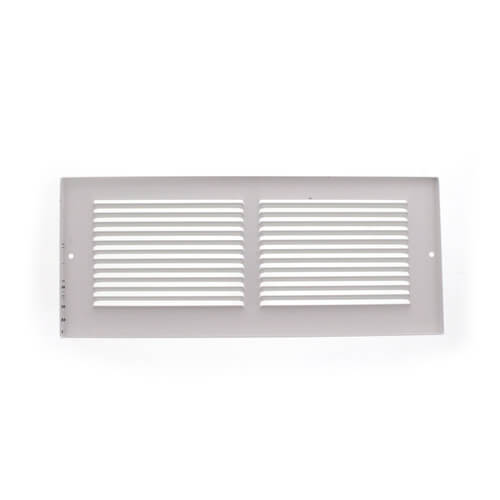 43116 - Hart & Cooley 43116 - 12" x 4" (Wall Opening Size) White Return ...