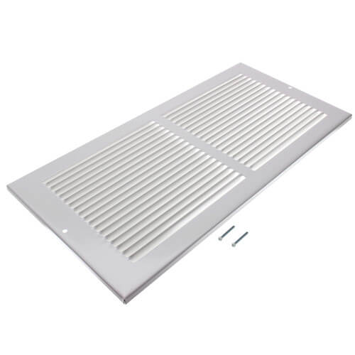 43127 - Hart & Cooley 43127 - 14" x 6" (Wall Opening Size) White Return ...