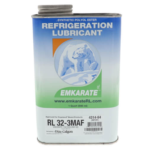 4314-64 - Nu-Calgon 4314-64 - Emkarate RL32-3MAF Refrigeration Oil, 1 Qt.