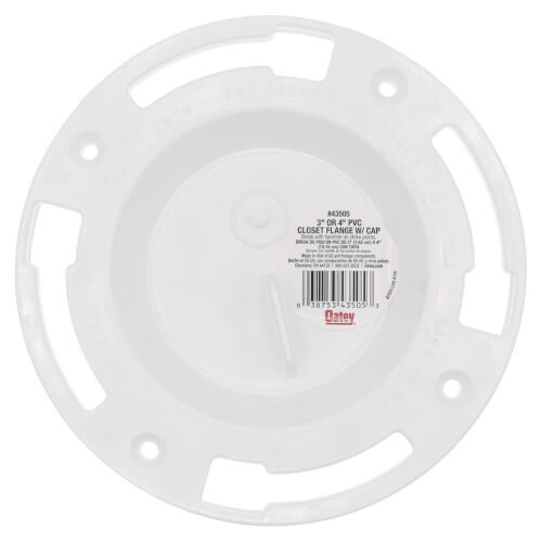 43505-OATEY - Oatey 43505-OATEY - 3" or 4" Level-Fit Closet Flange w ...
