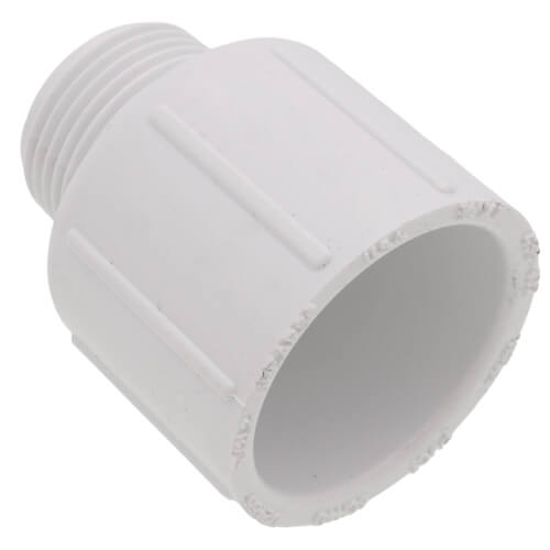 436102-IPEX - IPEX 436102-IPEX - 3/4" x 1" PVC SCH 40 Male x Socket Adapter