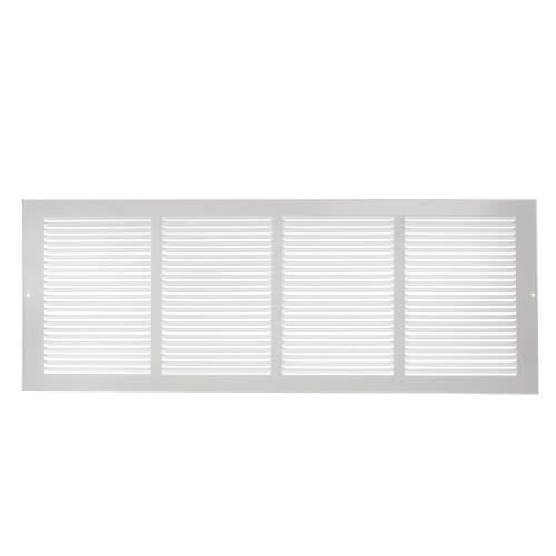43664 - Hart & Cooley 43664 - 24" x 8" White Baseboard Return Air ...