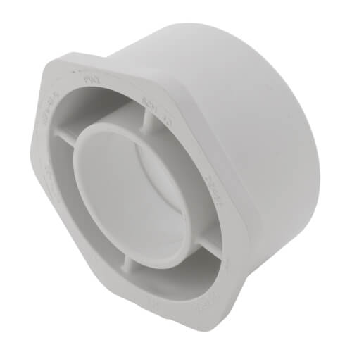 437-420 - 437-420 - 4" x 2" PVC Schedule 40 Spigot x Socket Bushing