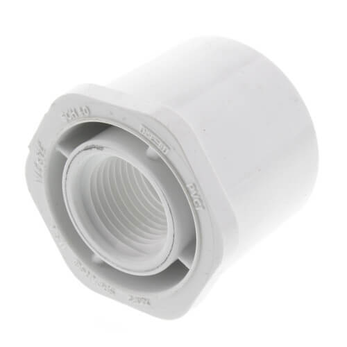 438-166 - 438-166 - 1-1/4" x 1/2" PVC Schedule 40 Spigot x Female Bushing