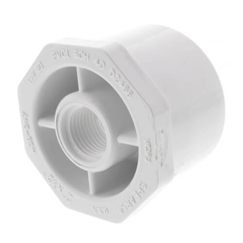 438-247 - 438-247 - 2" x 1/2" PVC Schedule 40 Spigot x Female Bushing