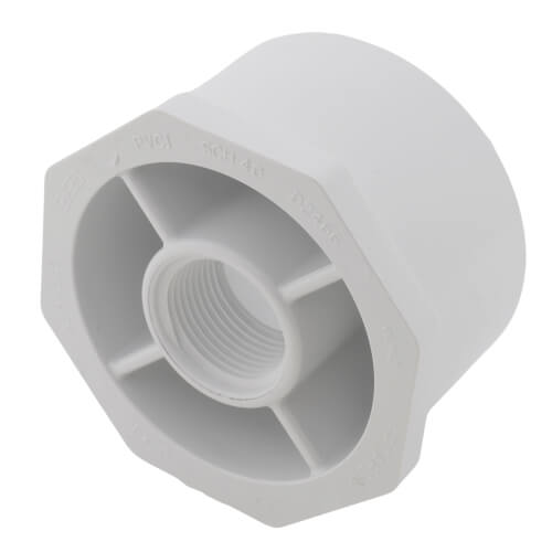 438-335 - 438-335 - 3" x 1" PVC Schedule 40 Spigot x Female Bushing