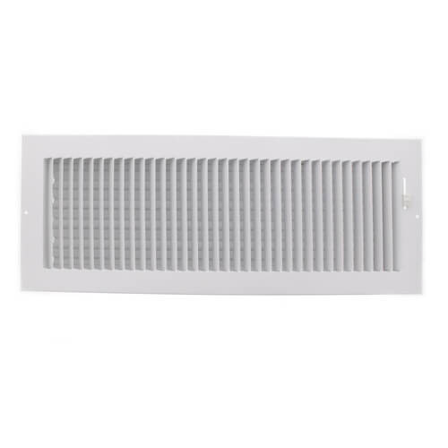43818 - Hart & Cooley 43818 - 18" x 6" (Wall Opening Size) White One ...