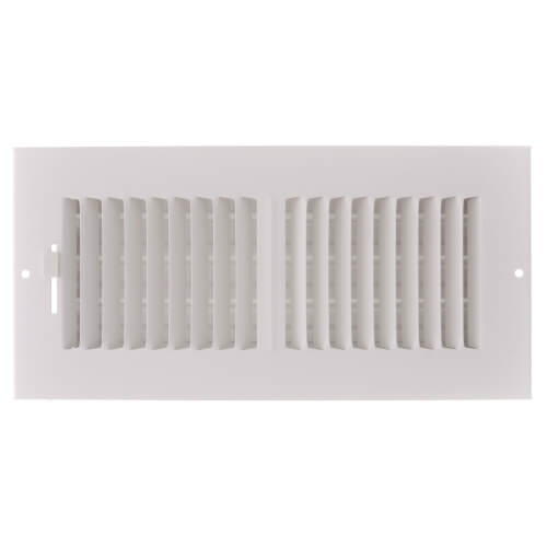 43827 - Hart & Cooley 43827 - 10" x 4" (Wall Opening Size) White Two ...