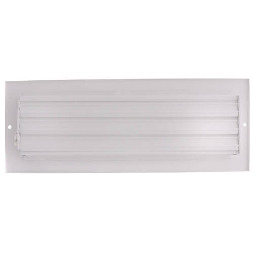 43840 - Hart & Cooley 43840 - 14" x 4" (Wall Opening Size) White Two ...