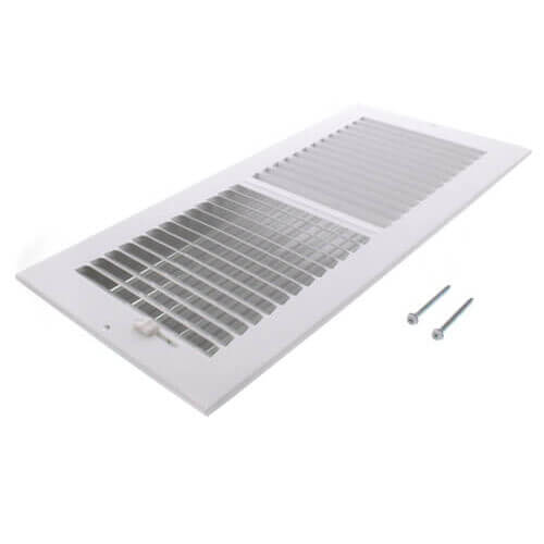 43843 - Hart & Cooley 43843 - 14" x 6" (Wall Opening Size) White Two ...