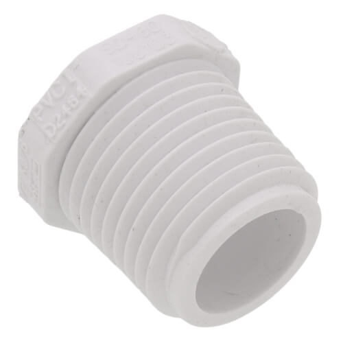 439-073 - 439-073 - 1/2" x 3/8" PVC SCH 40 M x F Bushing