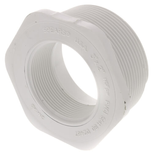 439-338 - 439-338 - 3" x 2" PVC SCH 40 M x F Bushing