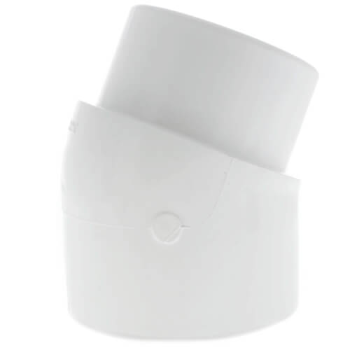 442-030 - 442-030 - 3" PVC Sch. 40 22.5° Street Elbow