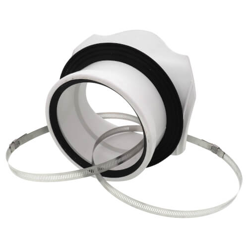 443005 - IPEX 443005 - 6" x 8" PVC SDR 35 Saddle Tee (Gasketed)