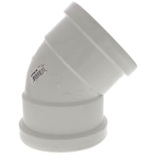 443018 - IPEX 443018 - 6" PVC SDR 35 1/8 Bend 45° Elbow (G x G)