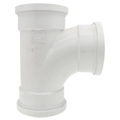 443038 - IPEX 443038 - 6" PVC SDR 35 Sanitary Tee (G x G x G)