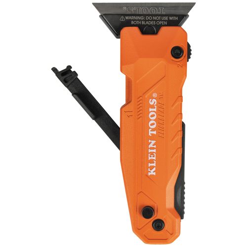 44306 - Klein Tools 44306 - FLICKBLADE 2-in-1 Utility Knife and Scraper