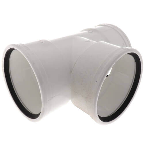 443105 - IPEX 443105 - 6" x 6" x 4" PVC SDR 35 Tee (G x G x G)