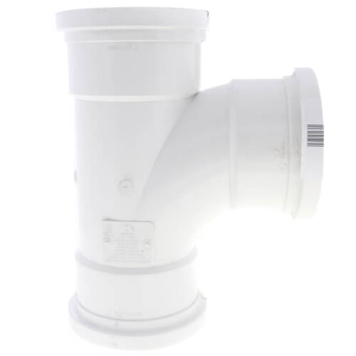 443156 - IPEX 443156 - 4" PVC SDR 35 Sanitary Tee (G x G x G)