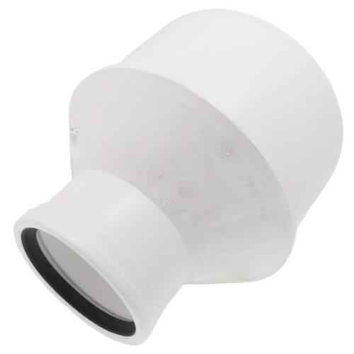 443621 - IPEX 443621 - 8" x 4" PVC SDR 35 Increaser Bushing (Eccentric ...