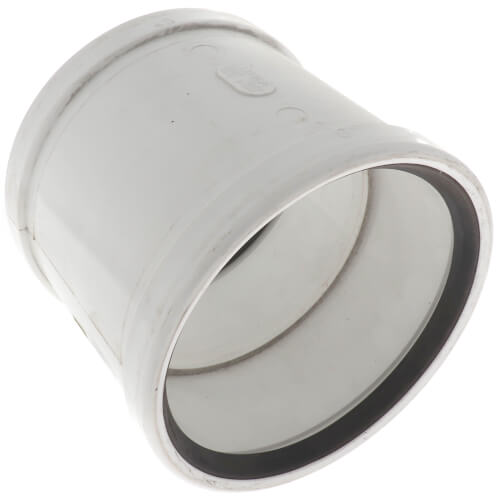 443643 - IPEX 443643 - 6" PVC SDR 35 Coupling w/ Stop (G x G)