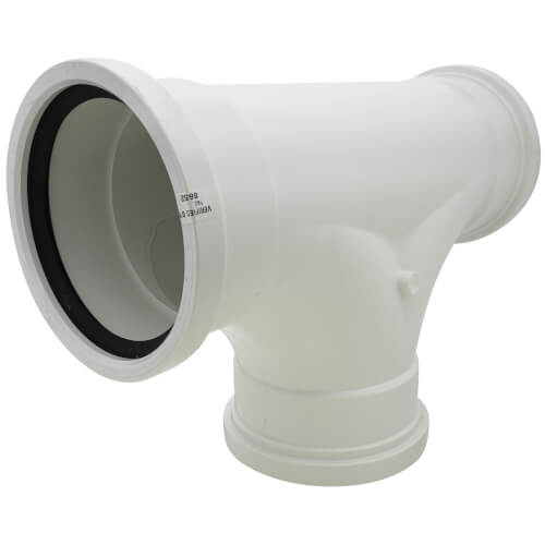 443708 - IPEX 443708 - 6" PVC SDR 35 Two-Way Cleanout (SPG x SPG x SPG)