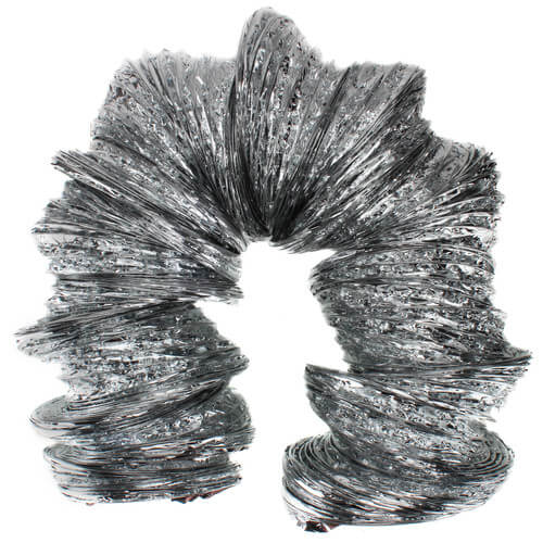 44786 - H&C Flex 44786 - 7" x 25' F090 Silver Air Connector