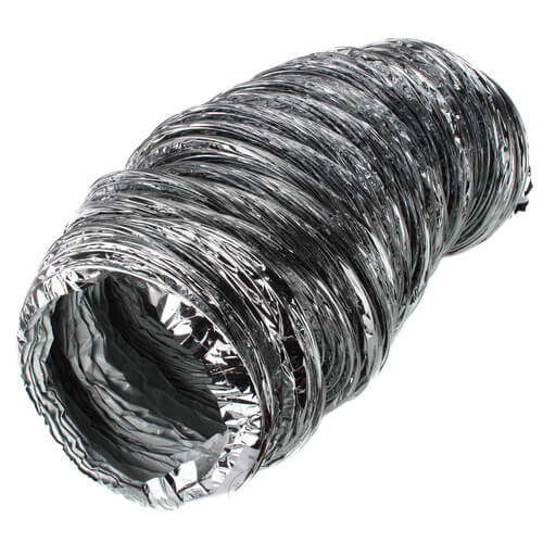 44786 - H&C Flex 44786 - 7" x 25' F090 Silver Air Connector