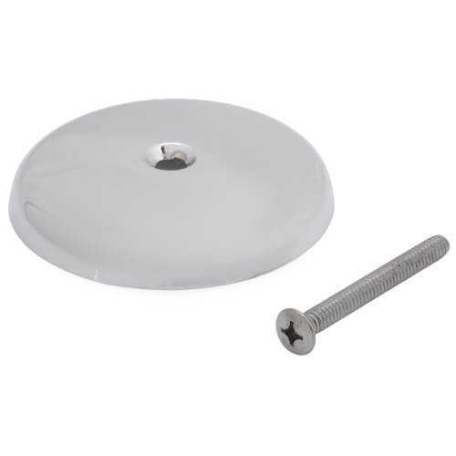 4504-1 - Dearborn 4504-1 - One Hole Faceplate w/ Screw (Chrome Plated)