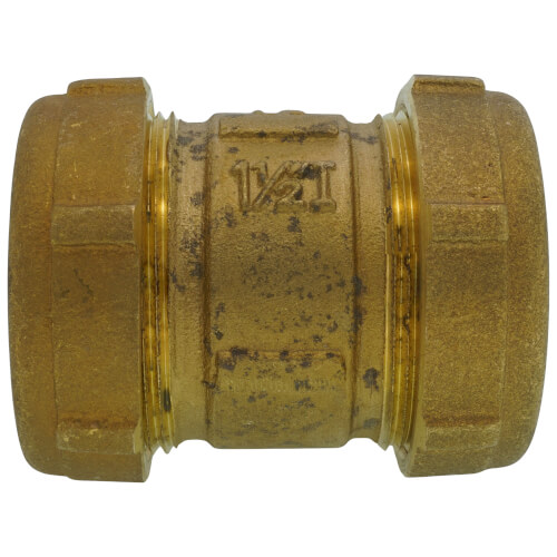 450T07LF - Matco-Norca 450T07LF - 1-1/2" IPS Brass Compression Coupling ...