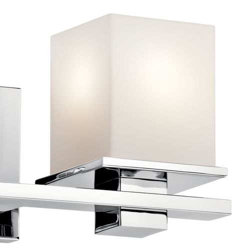 45150CH - Kichler 45150CH - Tully 15" 2 Light Vanity Light w/ Satin ...