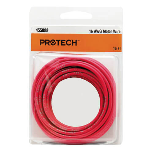 455088 - Rheem 455088 - 16 AWG Red Wire - 16 ft., 455088