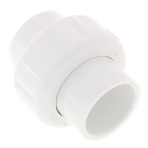 457-007 - 457-007 - 3/4" PVC Sch. 40 Socket Union w/ Buna-N O-ring