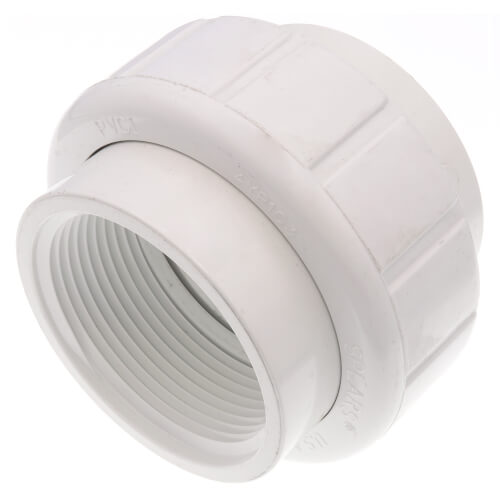 458-025 - 458-025 - 2-1/2" PVC Sch. 40 Female Union w/ Buna O-ring