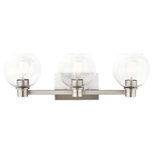 45894NI - Kichler 45894NI - The Harmony 24.5" 3 light vanity w/ clear ...