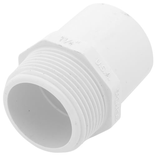461-012 - 461-012 - 1-1/4" PVC Sch. 40 Spigot x Male Adapter