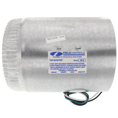 46119402 - Field Controls 46119402 - 6" Air Boosters for Round Metal ...