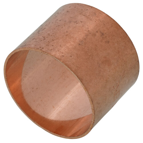 46272 - Elkhart 46272 - 1-1/2" Copper DWV Coupling Less Stop