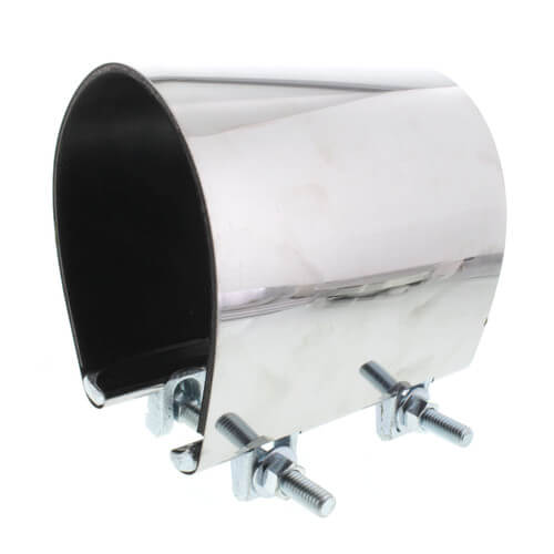 465116 - Matco-Norca 465116 - 4" X 6" Stainless Steel Pipe Repair Clamp