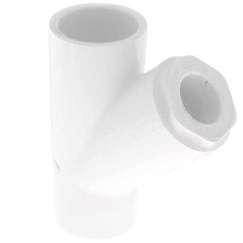 475-167 - 475-167 - 1-1/4" x 1-1/4" x 3/4" PVC Sch. 40 Wye