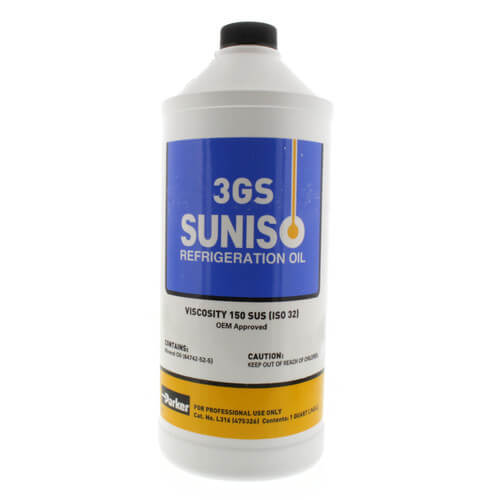 475326 - Parker Hannifin 475326 - L316 (3GS) SUNISO Mineral Refrigeration Oil - 150 SUS, 1 Quart ...
